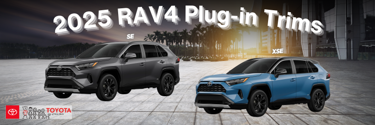 Explore the 2025 RAV4 Trim Levels - Toyota of New Bern