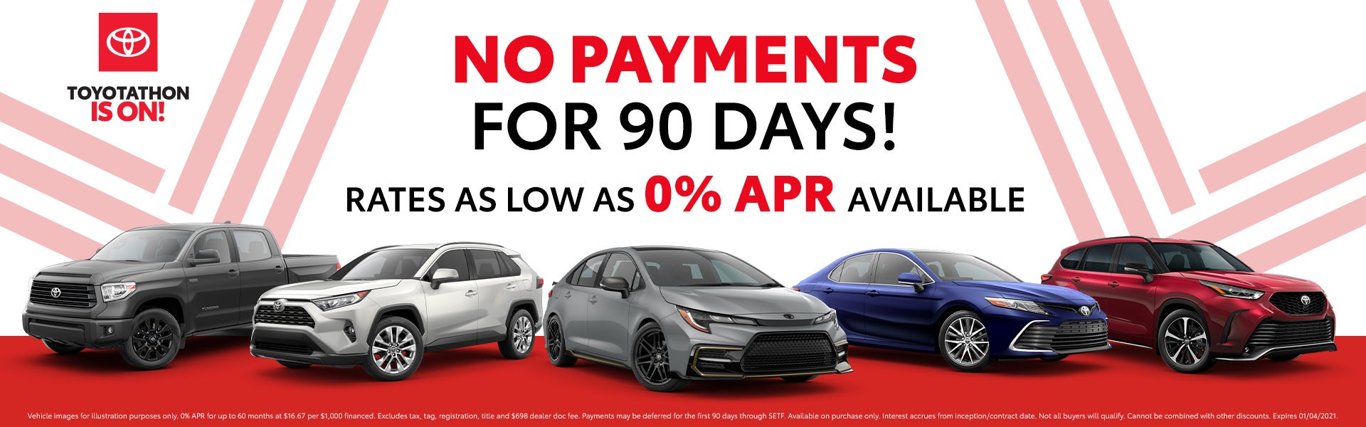 Toyotathon Sales Event | Toyota of New Bern | NC Dealership
